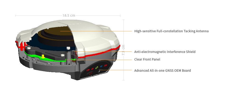 Comnav T300 GNSS Receiver - Toko Alat Survey